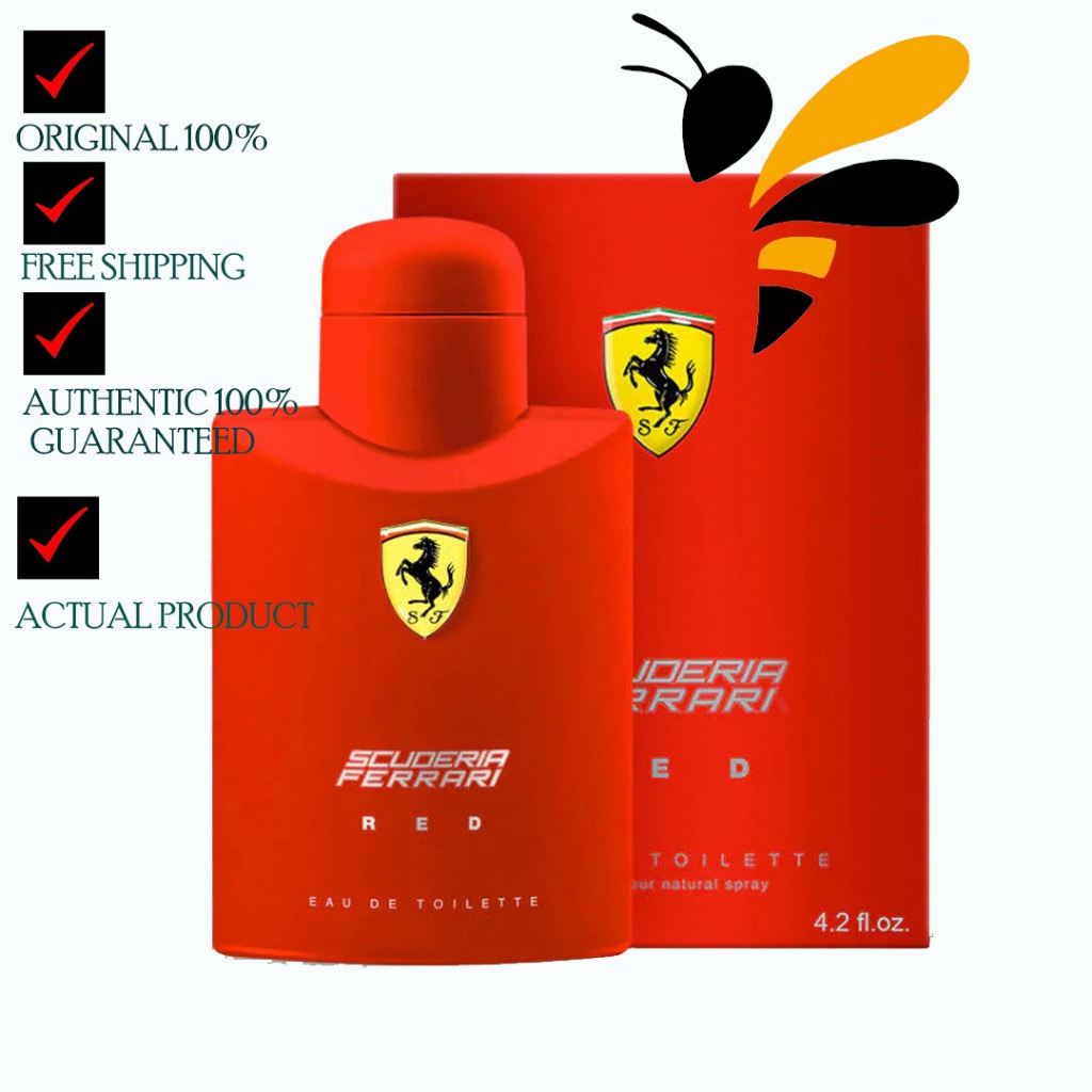 Scuderia Ferrari Red Ferrari for men 125ML | Shopee Philippines