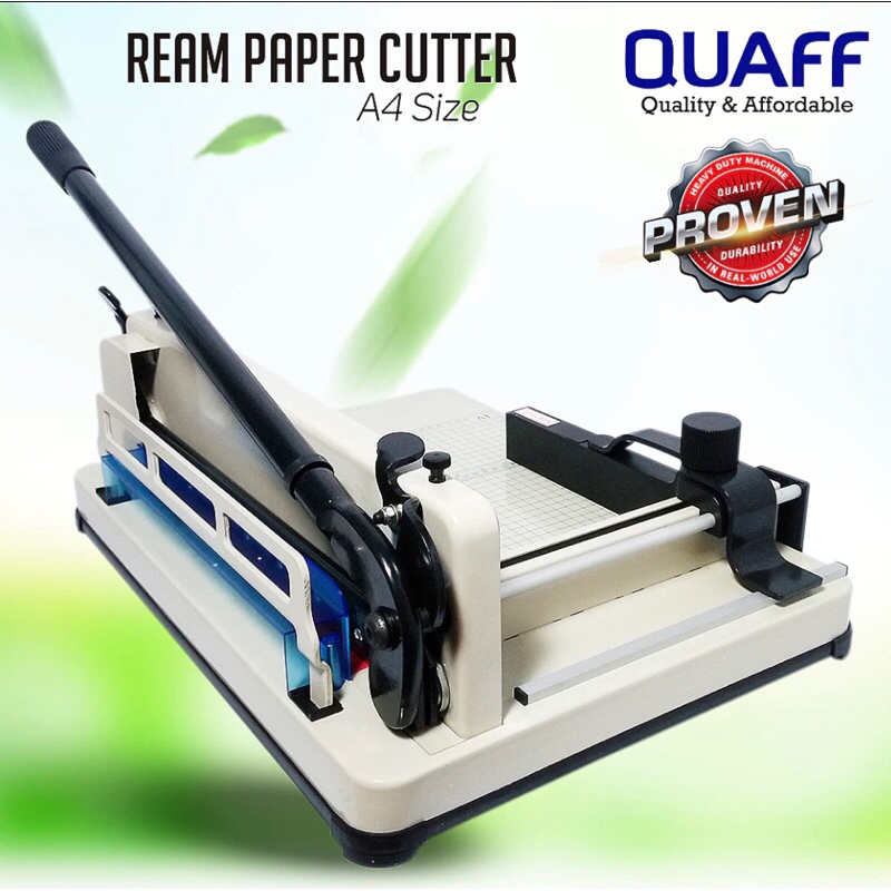 Quaff Ream Cutter A4 or A3 Size ( Heavy machine ) | Shopee Philippines