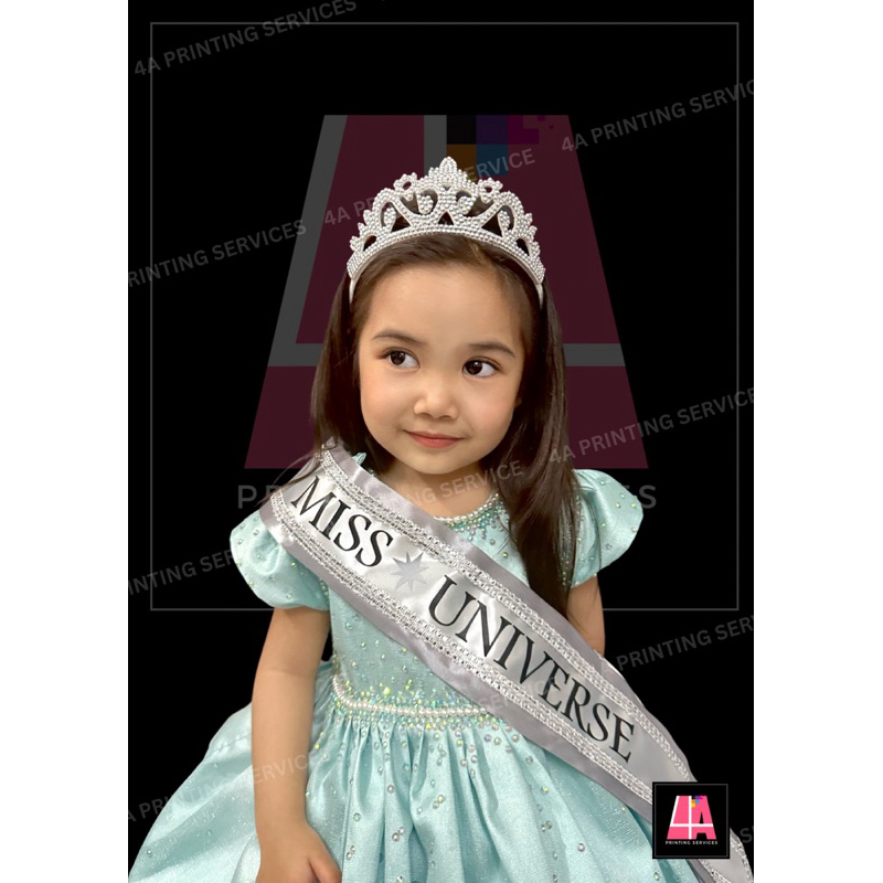 (SHIP NEXT DAY!) New Miss Universe Pageant Sash Replica / Event Sash ...