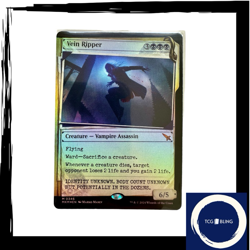 Vein Ripper MTG - MKM (Showcase) FOIL | Shopee Philippines