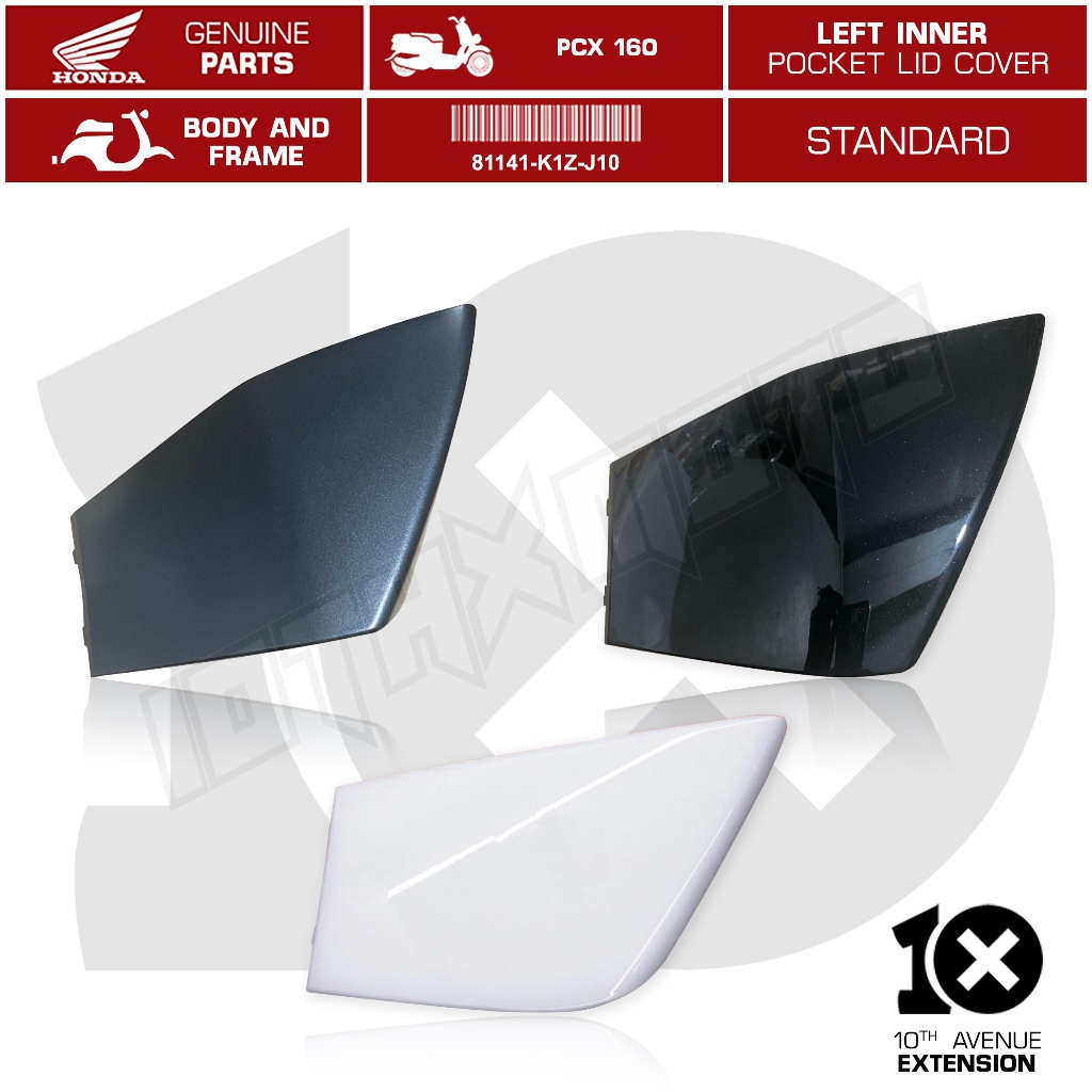 10thX Honda Genuine Left Inner Pocket Lid Cover Part No. 81141-K1Z-J10 ...