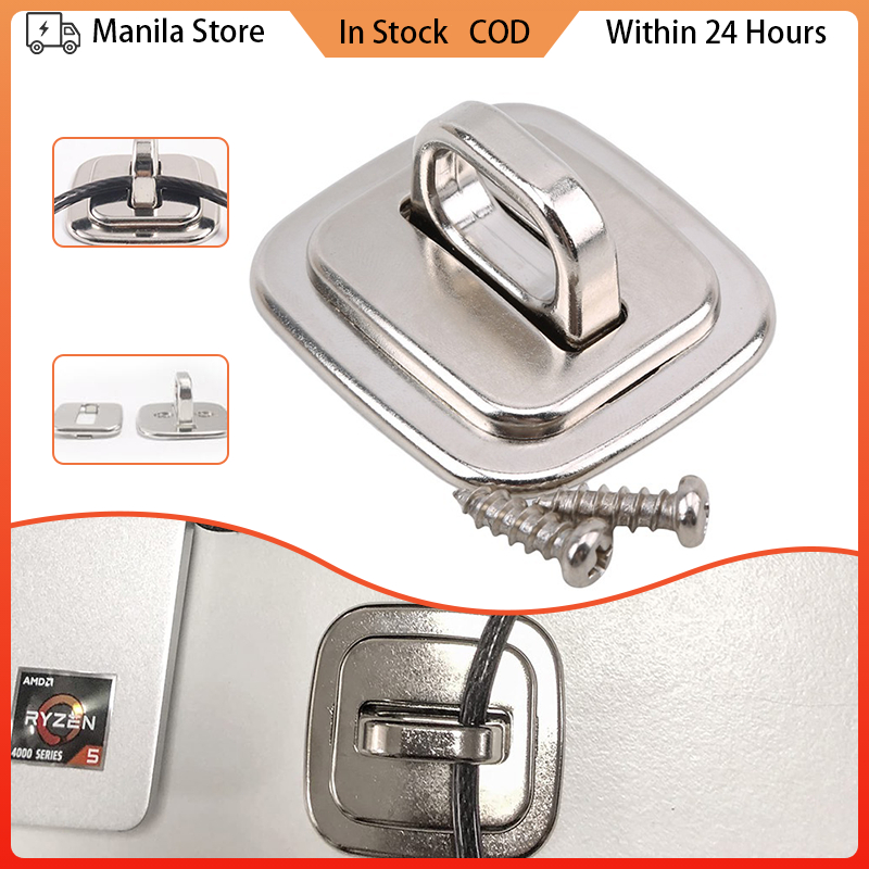 Security Plate for Lock Cables Desk Mount Anchor Locks Base for Laptop ...
