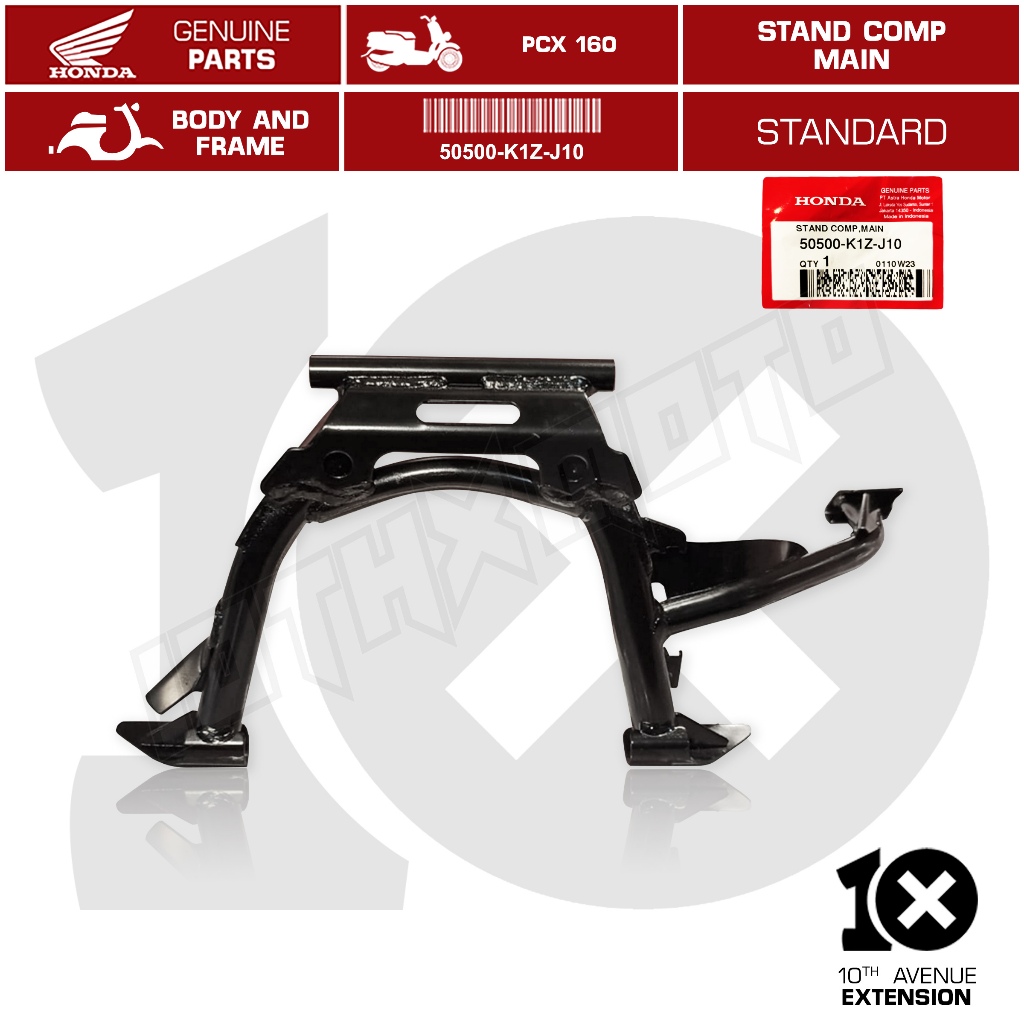 10thX Honda Genuine Center Stand Part No. 50500-K1Z-J10 for PCX 160 ...