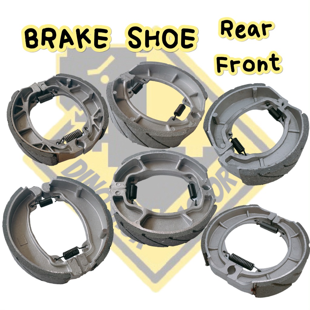 MOTORCYCLE BRAKE SHOE REAR/FRONT XRM/RUSI/FURY/TMX/MIO/RS100BARAKO175 ...