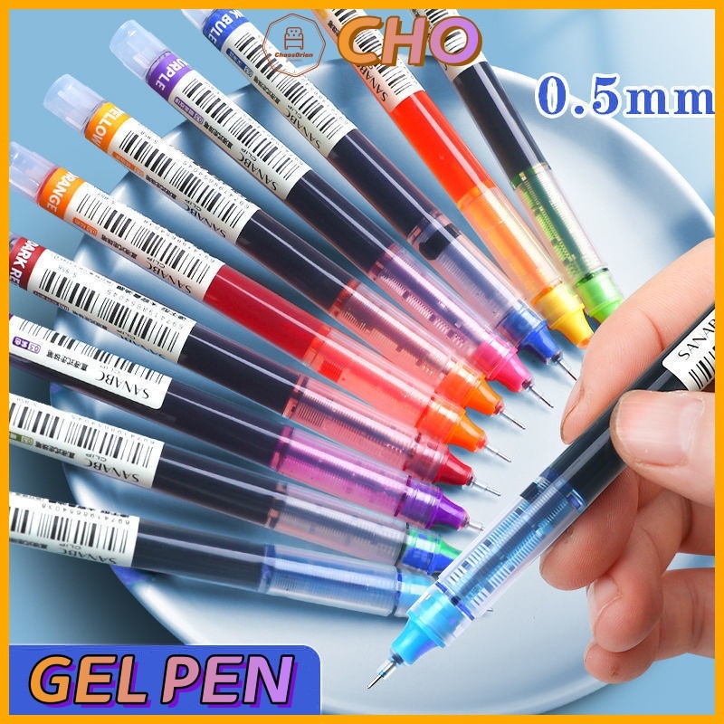 CHO⭐Quick-Drying Gel Pens 0.5mm Colored Ultra-large Capacity Full ...