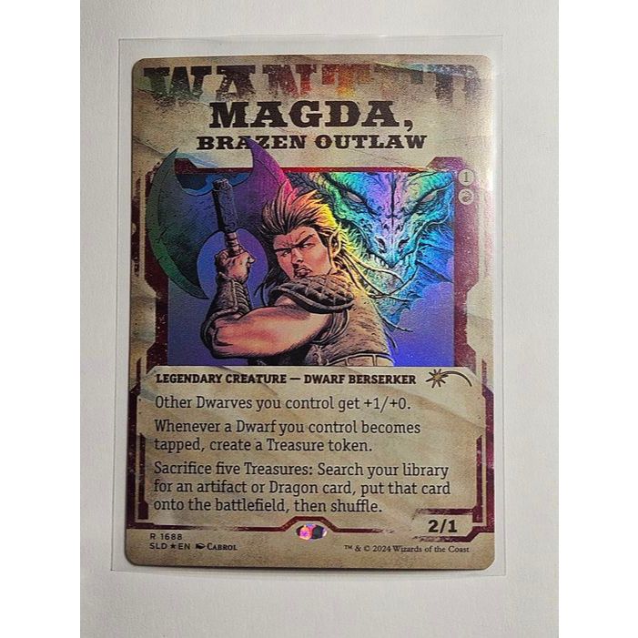 Magda, Brazen Outlaw foil SLD rare MTG Magic the Gathering | Shopee ...