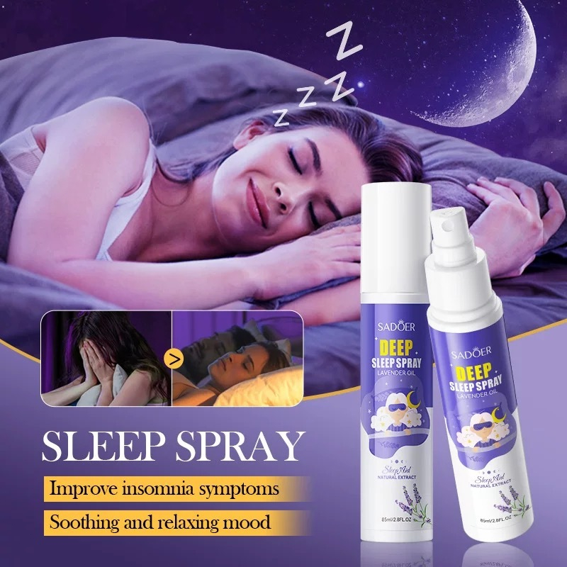 Lavender Sleep Spray Insomnia Sleep Aid Sleep Enhancer for Good Sleep ...
