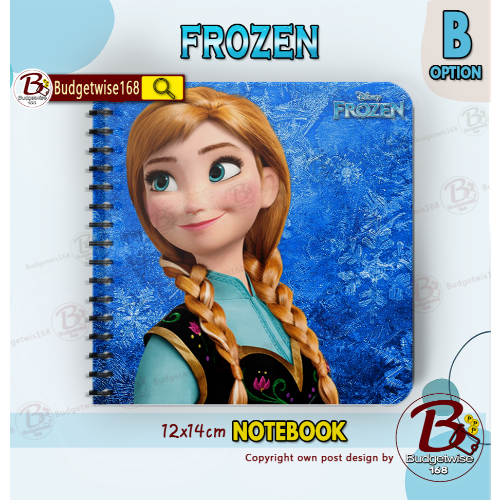 Ana Elsa Frozen Notebook / Souvenir / giveaways / gift / birthday ...