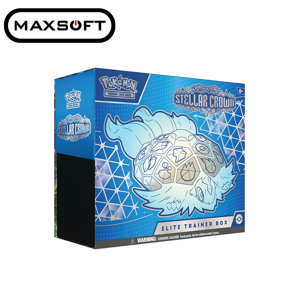 Pokemon TCG: Scarlet & Violet—Stellar Crown Elite Trainer Box | Shopee ...