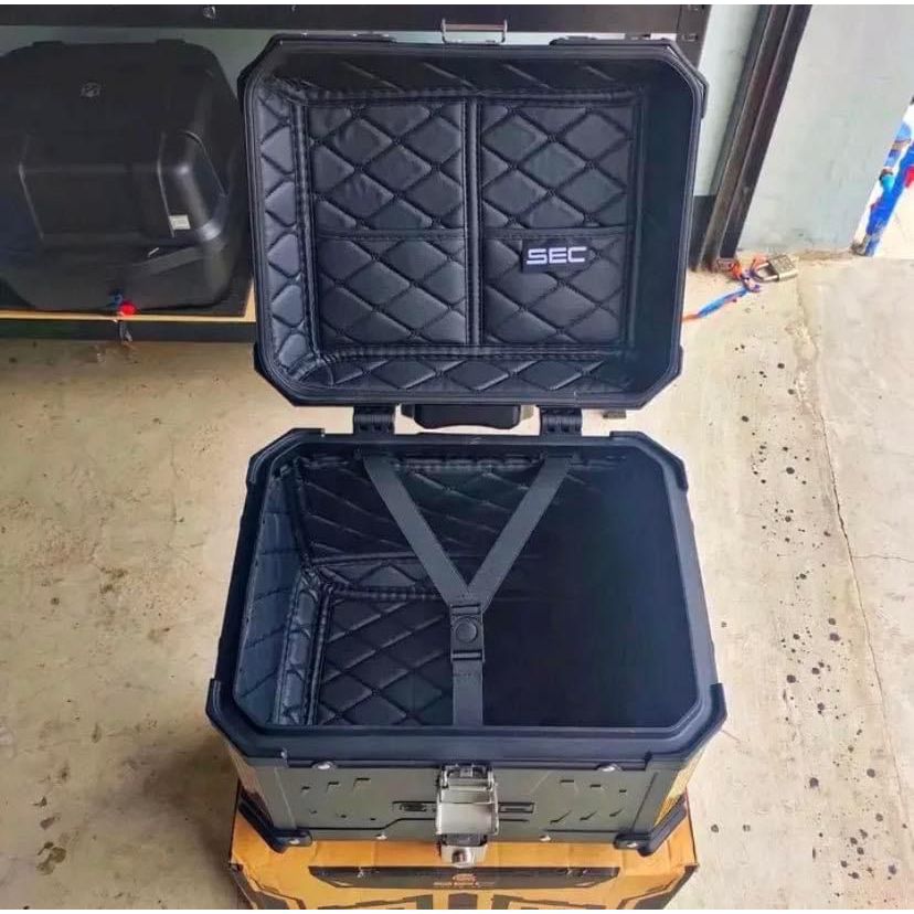 SEC NAVIGATOR 45LITERS ALLOY TOP BOX (NEWEST VERSION) | Shopee Philippines