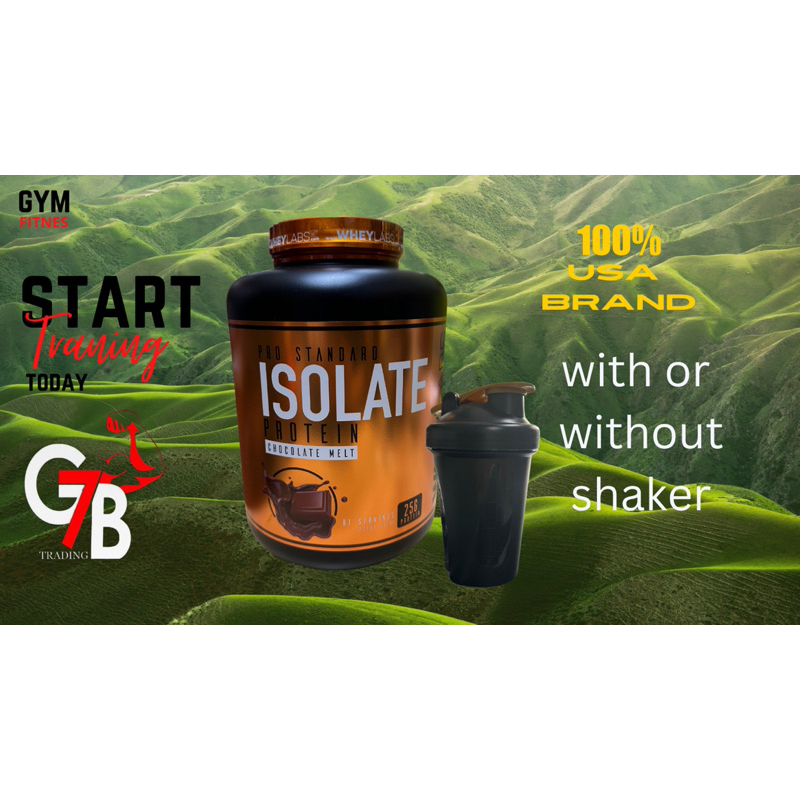WHEY LABS PRO ISOLATE PROTEIN Chocolate melt 25G PROTEIN 81 servings ...