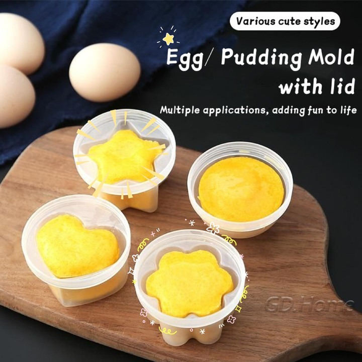 Creative Cute Egg Cooker Heart Animal Shaped Steamed Egg Boiler Poached ...