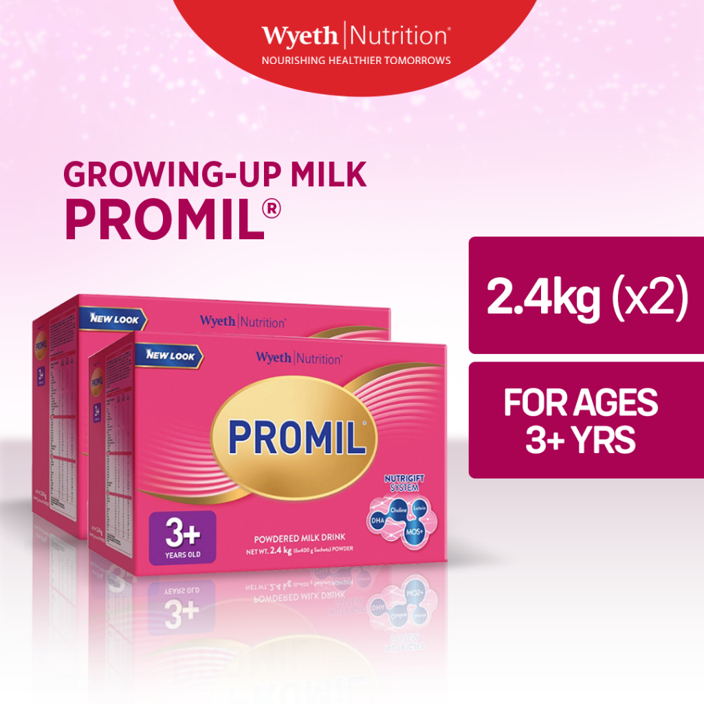 PROMIL FOUR Powdered Milk Drink for Over 3 Years Old 4.8kg (2.4kg ...