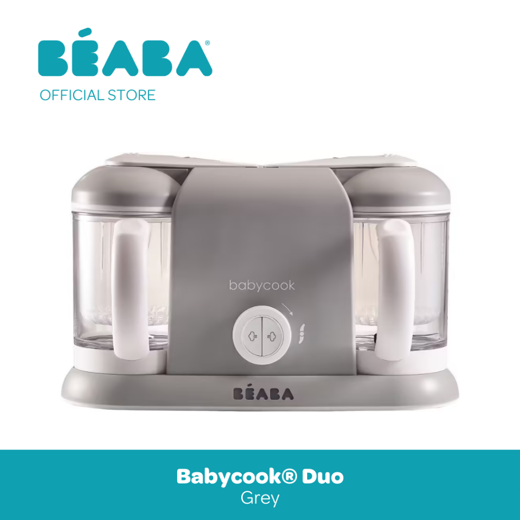 Beaba Babycook Duo - w/ Spatula, Lid, Baby Recipe Booklet- All in One ...