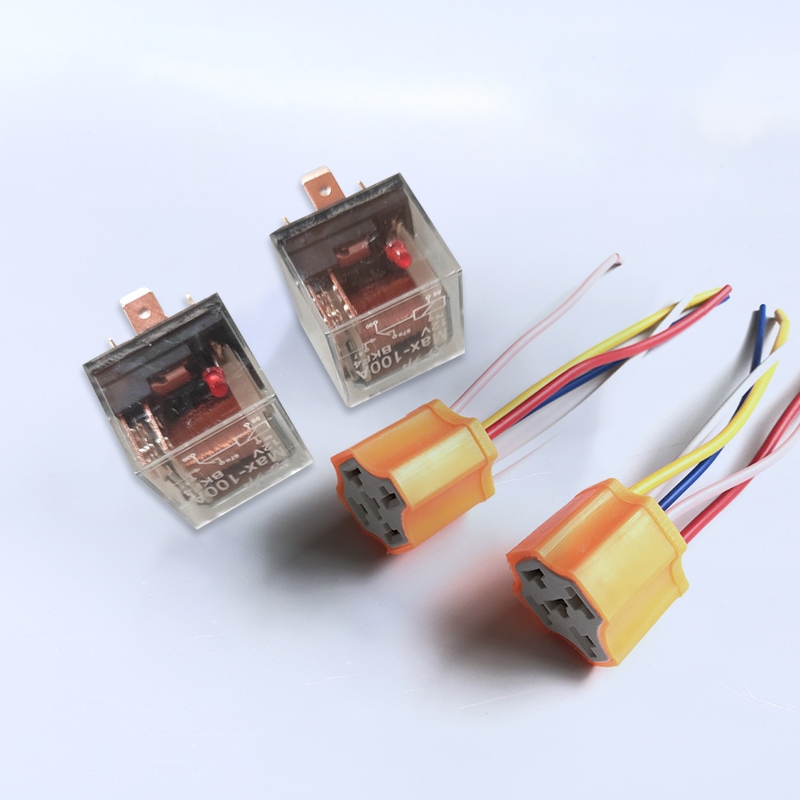 Motorcycle Accessories 12V Set Transparent Horn Mini Driving Light ...