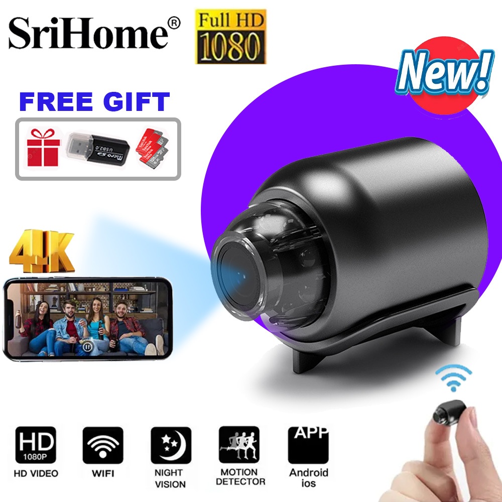 Mini Camera Original 1080P IP Camera Smart Battery Security Magnetic ...