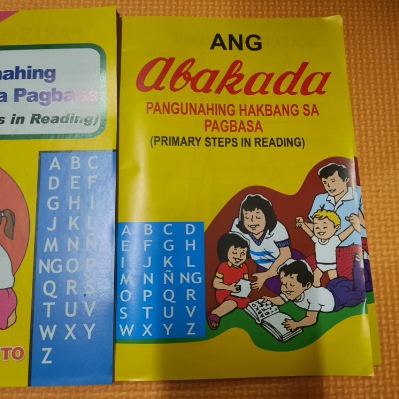 ANG ABAKADA BOOK (Pangunahing hakbang sa Pagbasa) | Shopee Philippines