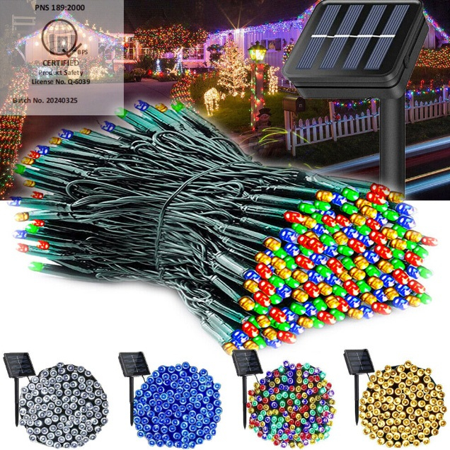 7M/10M Solar Led String Light Led Fairy Lights Christmas Party Wedding ...