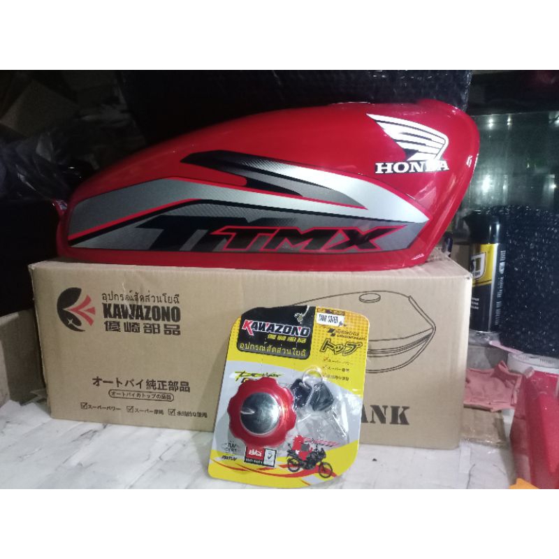 Honda Tmx 155 Fuel Gas Tank with Tank cover | Shopee Philippines