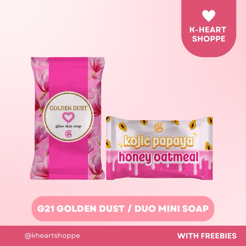G21 GOLDEN DUST / DUO MINI SOAP | Shopee Philippines