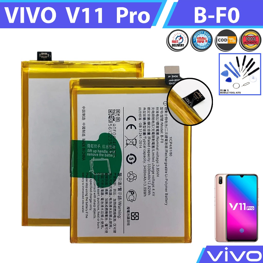 Original Vivo V11 Pro 1804 1806 1814 Battery Model B-F0 High Quality ...