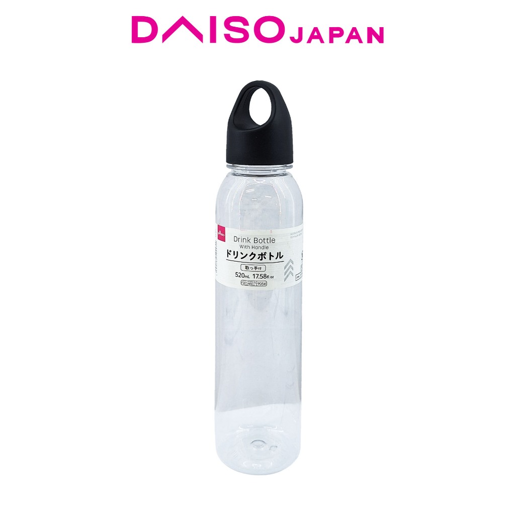Daiso Drinking Bottle with Handle (520ml) | Shopee Philippines