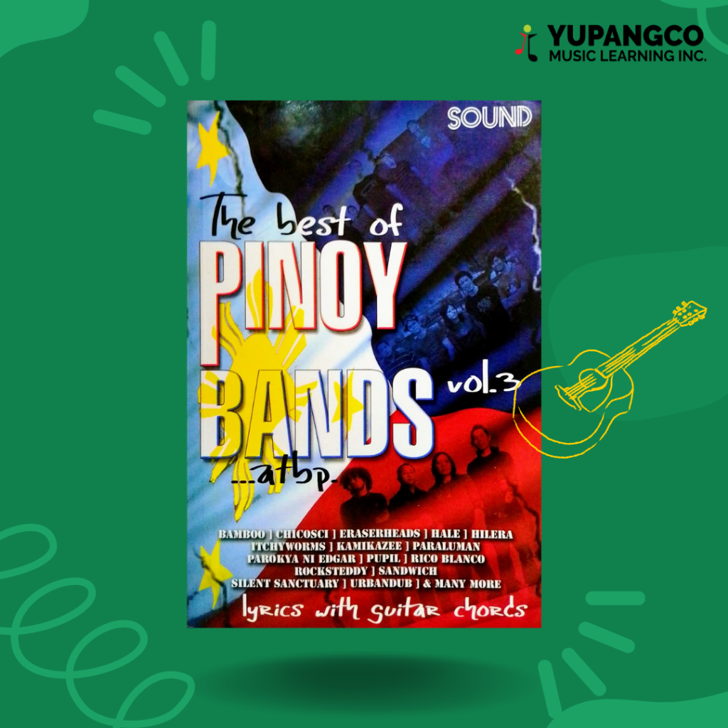 BEST OF PINOY BANDS VOL. 3 SONGBOOK WITH GUITAR CHORDS | Shopee Philippines