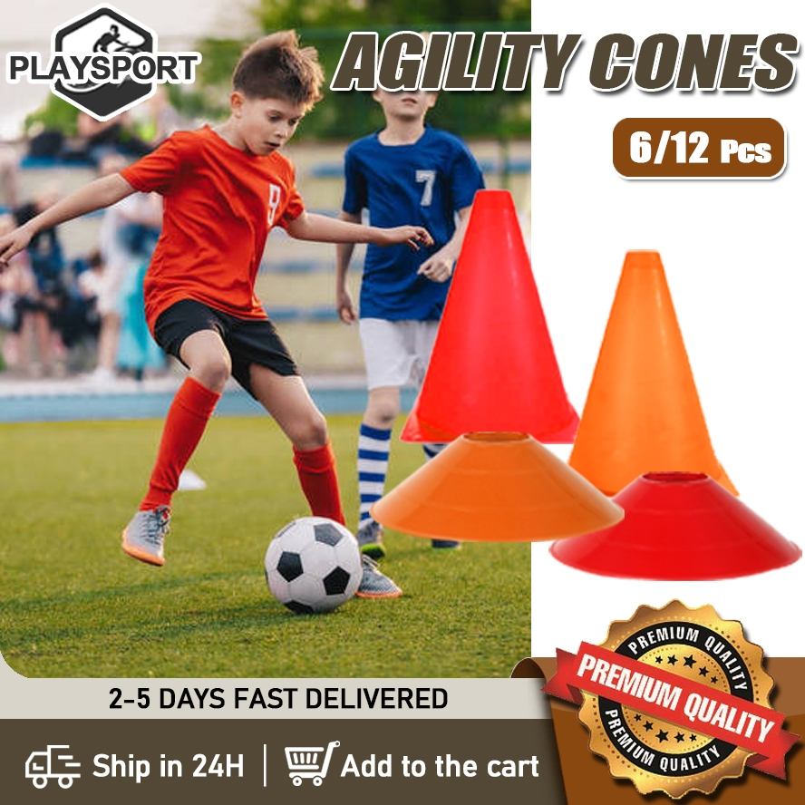 Agility Cones 18cm Soccer Cones Football/basketball Training Cones ...