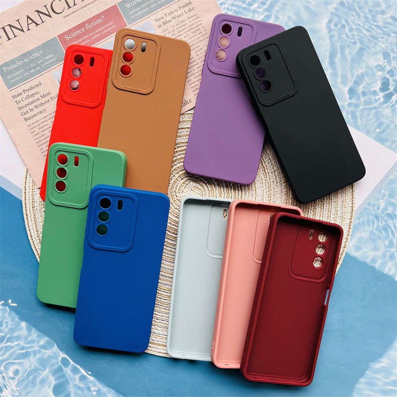For Samsung A06 A16 A26 A36 S24 FE A56 A07 A17 4G 5G Soft TPU Shockproof Jelly Candy Silicone ...