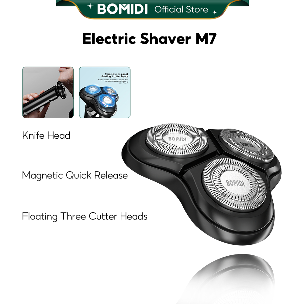 BOMIDI Replacement Electric Shaver Head Tripe Blade Work With Electric ...