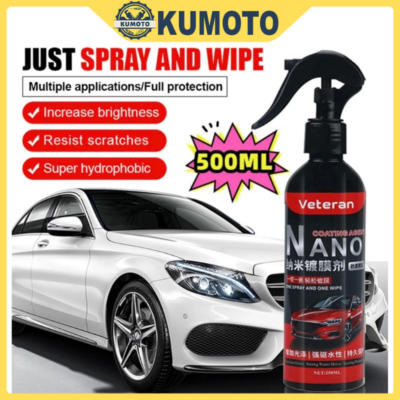 Car Nano Ceramic Coating Spray car wax spray and polish for Motorcycle ...