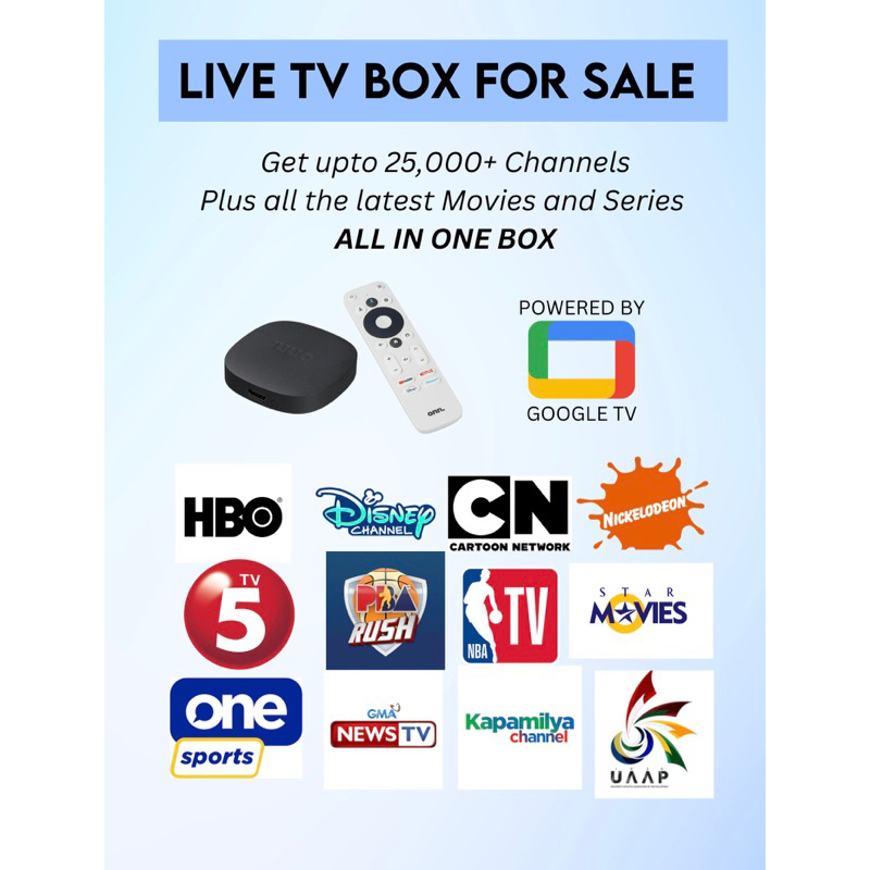 PRELOADED ONN STREAMING BOX WITH IPTV (LOCAL & INTERNATIONAL CHANNELS ...