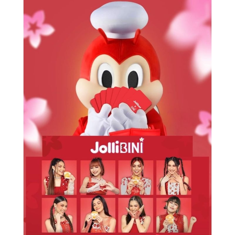 JOLLIBEE X BINI OFFICIAL PHOTOCARDS (OPEN PACKAGING) | Shopee Philippines