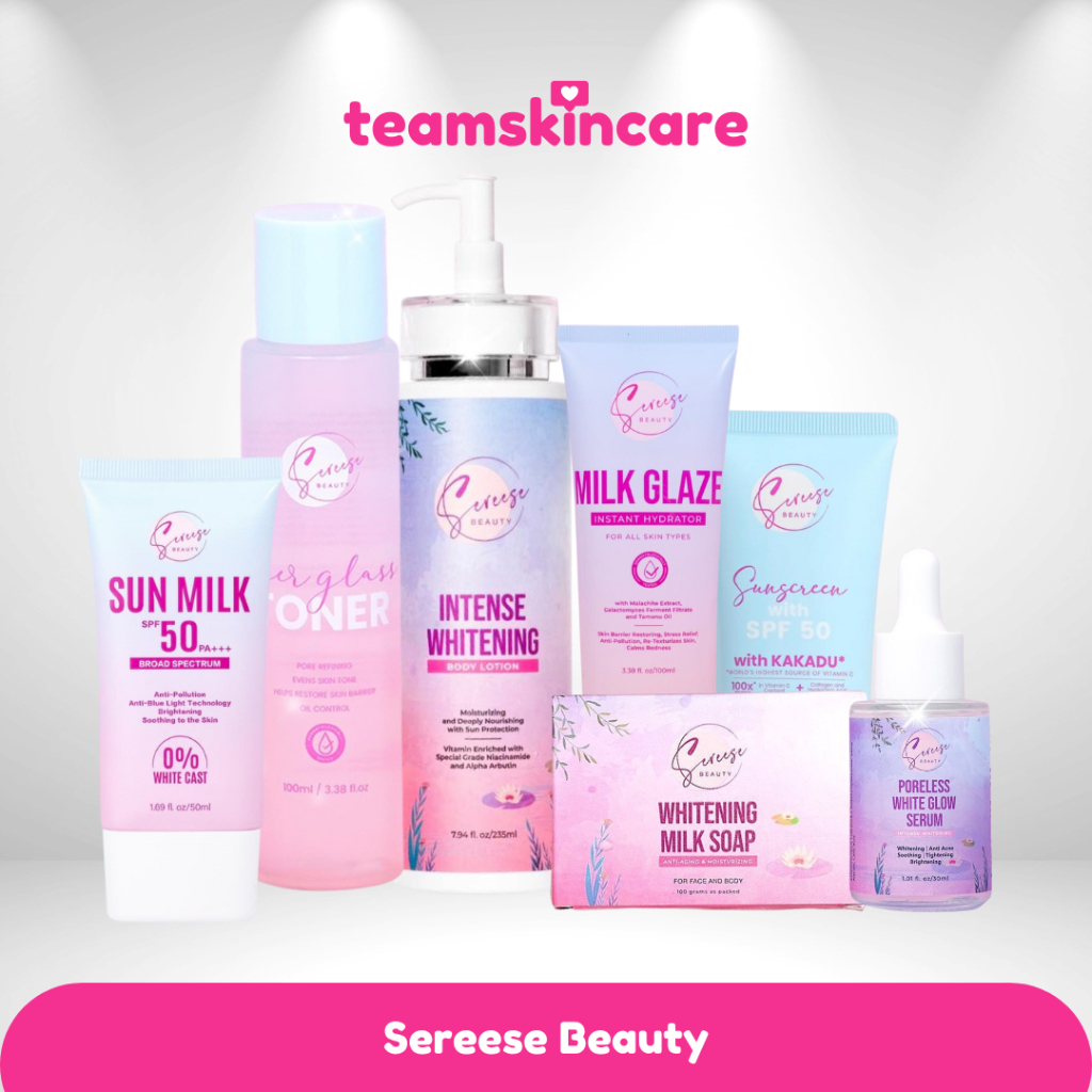 Sereese Beauty Intense Whitening Lotion, Milk Soap and Sun Milk ...