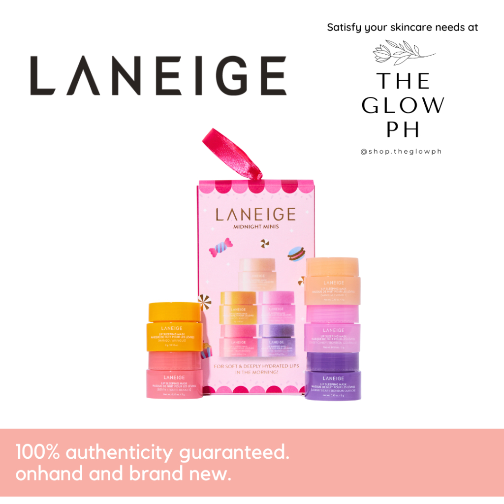 ON HAND Laneige Midnight Minis Lip Balm Set | Only at The Glow PH ...