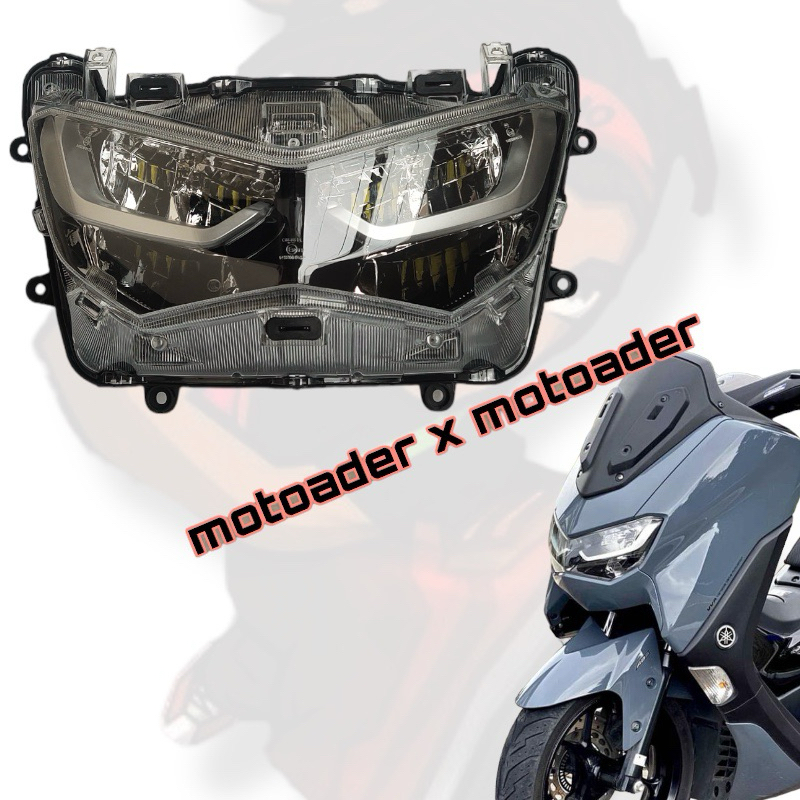 Nmax V2 headlight Assembly Plug and Play headlight Nmax v2 | Shopee ...