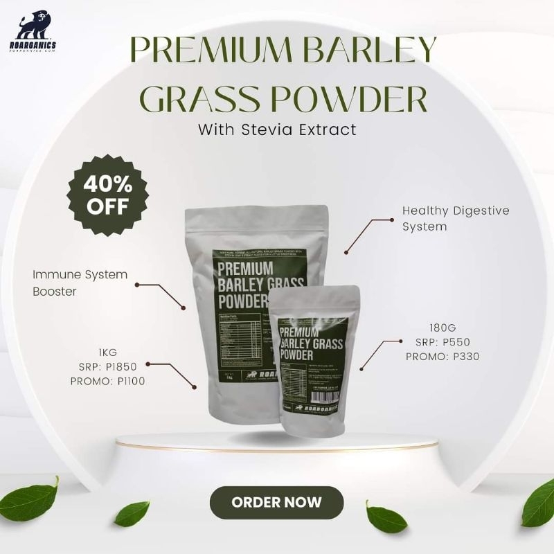 Premium Barley Grass Powder 1kg | Shopee Philippines