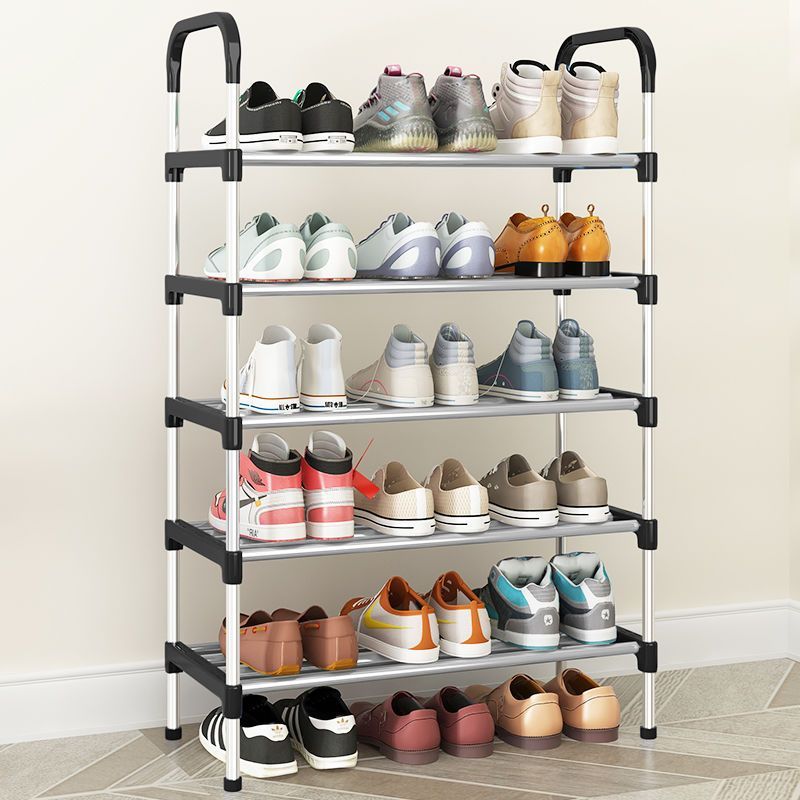 6 Layer Shoe Rack Stainless Steel Shoe Rack Shoe Cabinet Stackable ...
