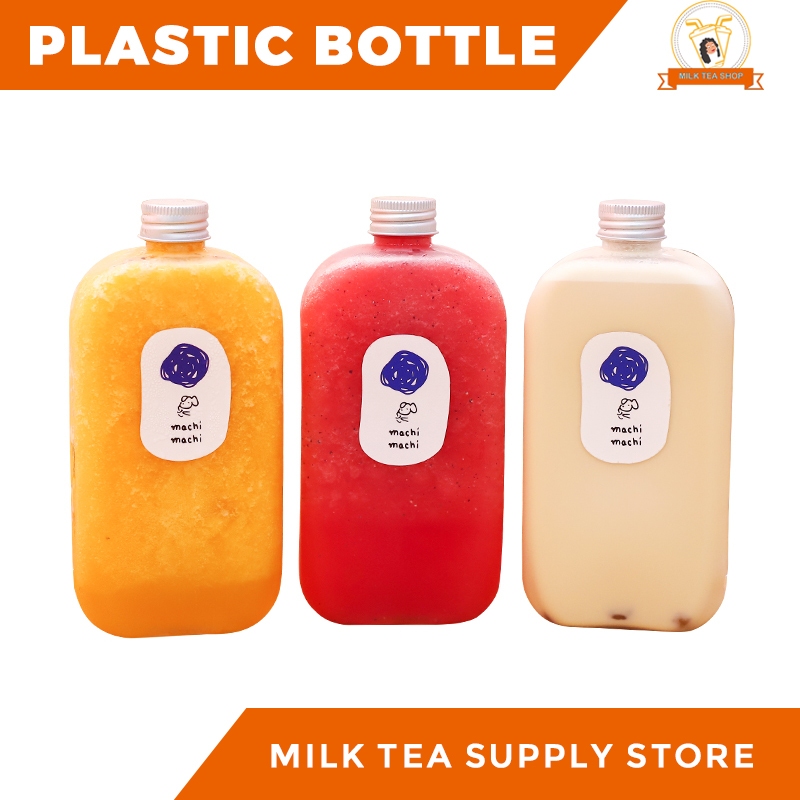 10pcs Machi Bottle Capacity For Milktea And Coffee 300ml/400ml | Shopee ...