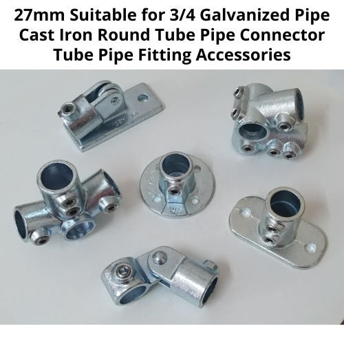 27mm for 3/4 Galvanized Pipe CastIron Double Layer Galvanized Round ...