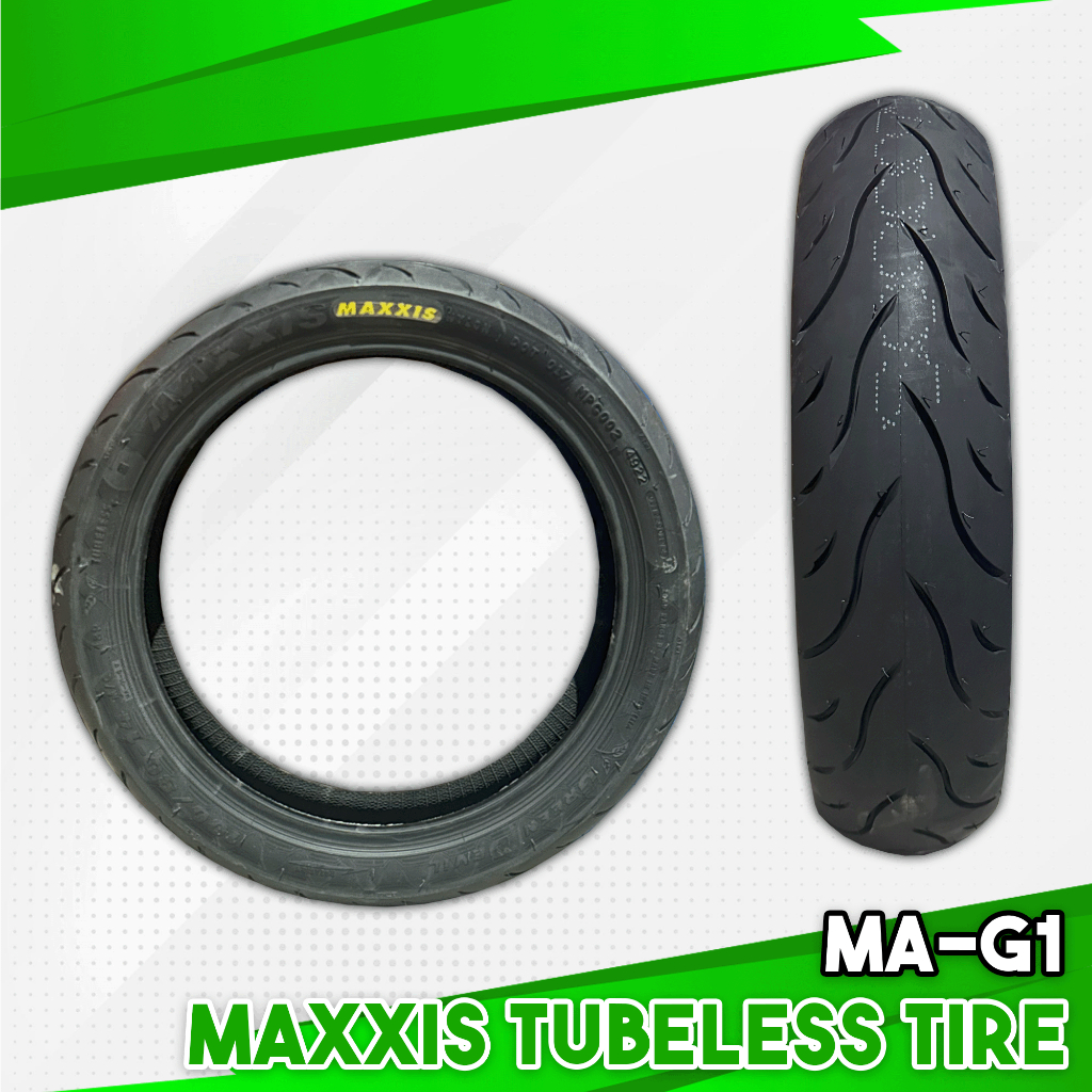 MAXXIS TUBELESS TIRE BY 14 MA-G1 | Shopee Philippines