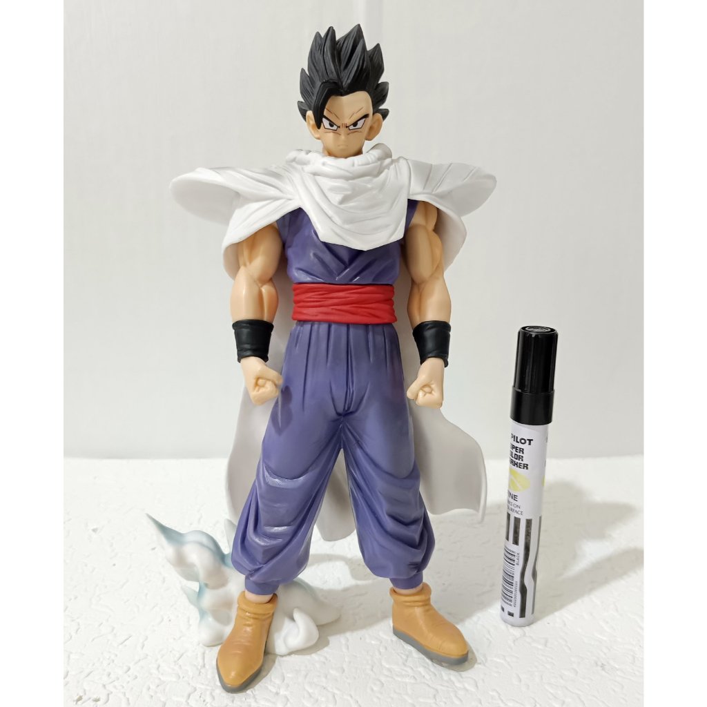 Dragon Ball Z DBZ Gohan Son Gohan Black Hair White Cape 26cm ...