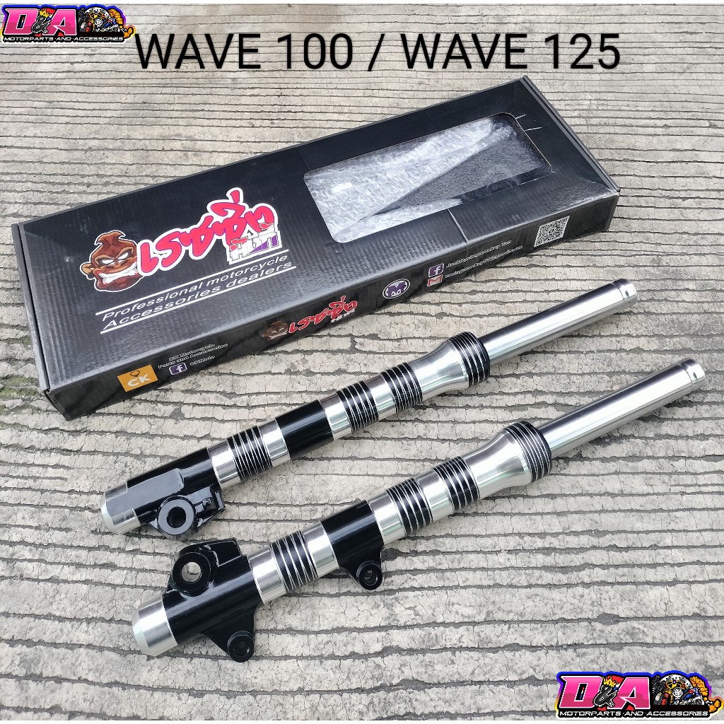 Max Speed Ligthen Front Shock Assembly For Wave / Xrm / Sym Bonus / RS ...