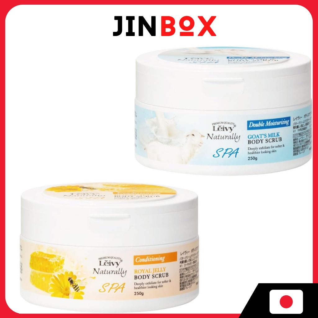Leivy Naturally Body Scrub Goat Milk/ Royal Jelly | Shopee Philippines