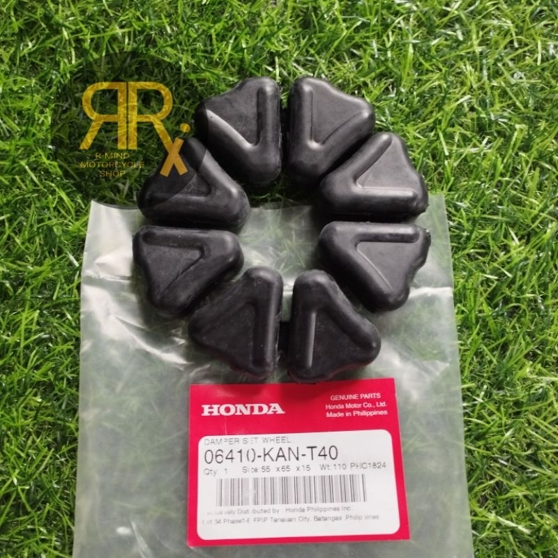 GENUINE RUBBER DAMPER WAVE 100-110-125 RS 125-XRM110-XRM125 | Shopee ...