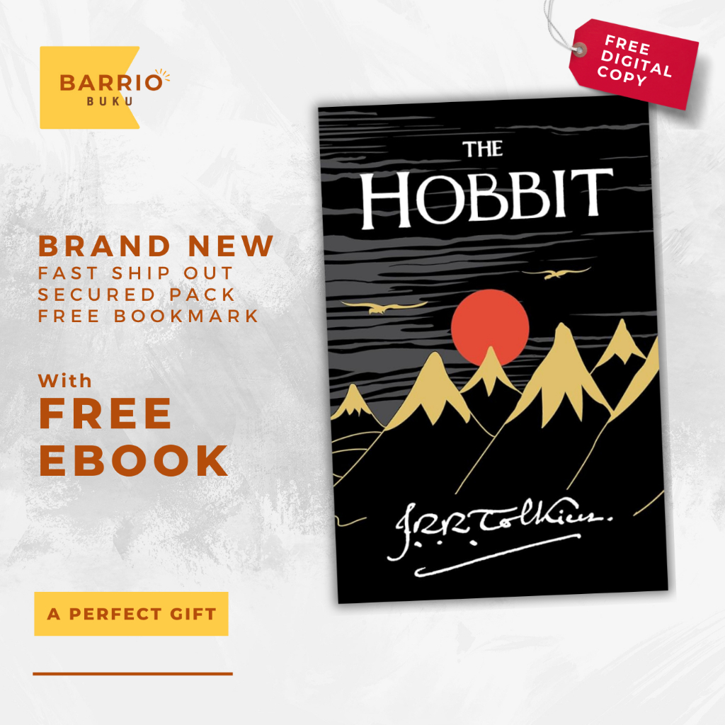 The Hobbit by J.R.R. Tolkien - with free digital copy/Ebook | Shopee ...