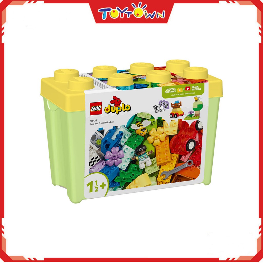 Lego® Duplo 10439 Cars and Trucks Brick Box | Shopee Philippines