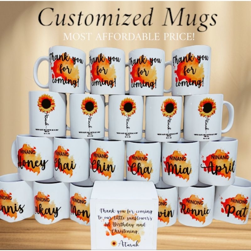 Personalized and Customized Mugs - COD W/ FREE LAYOUT! SOUVENIRS AND ...