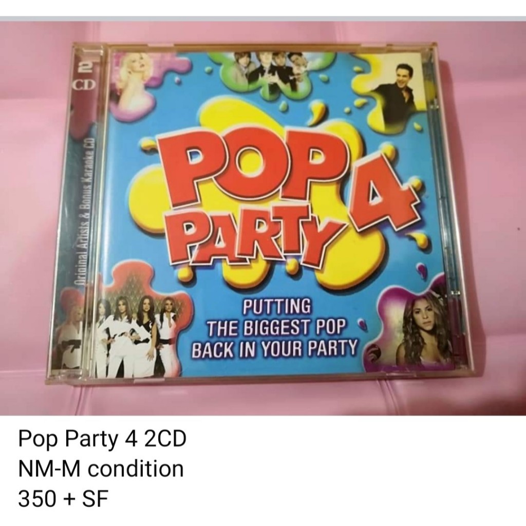 Pop Party 4 2CD (unsealed) | Shopee Philippines