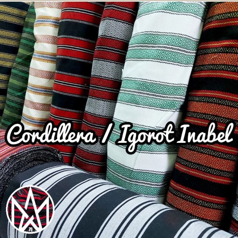 MA79 Cordillera Igorot Inabel Ethnic per yard | Shopee Philippines